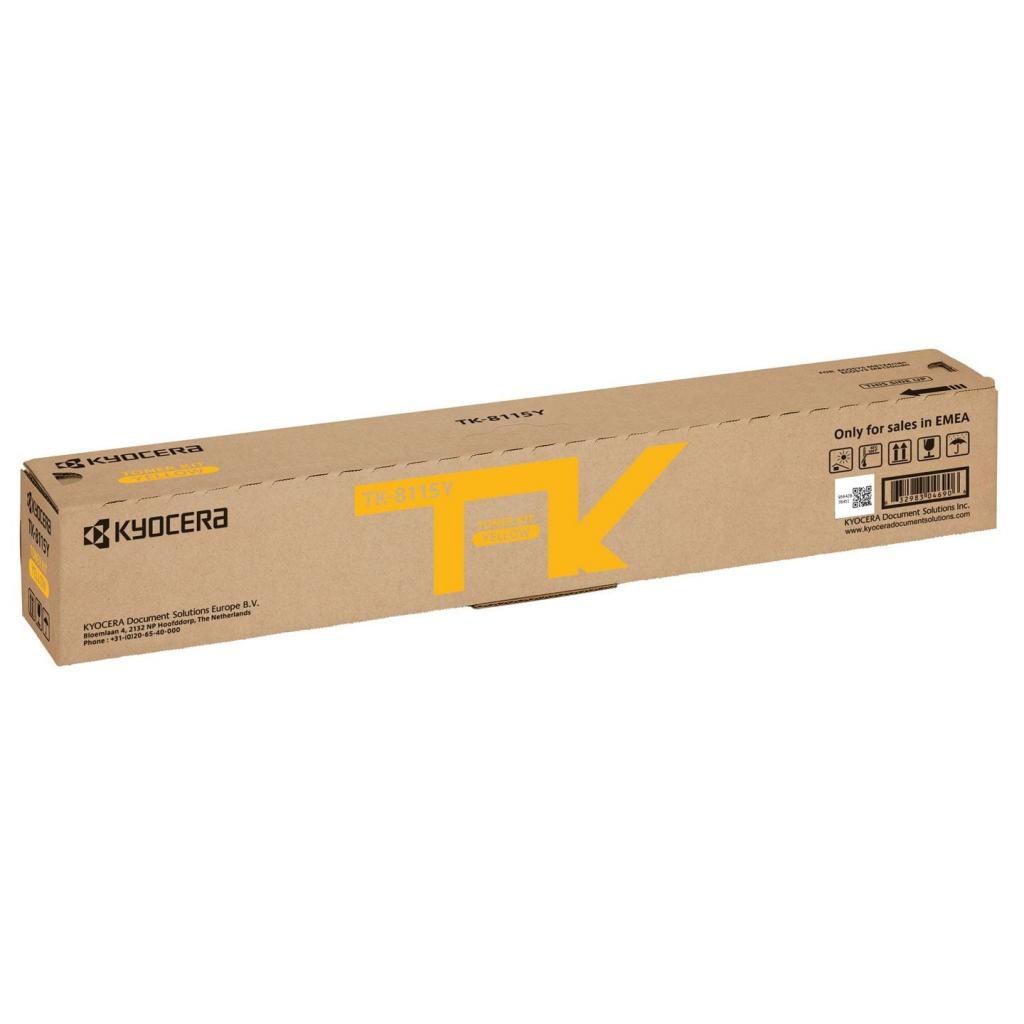 Тонер-картридж TK-8115Y для M8124cidn/M8130cidn (1T02P3ANL0) - купить в ...