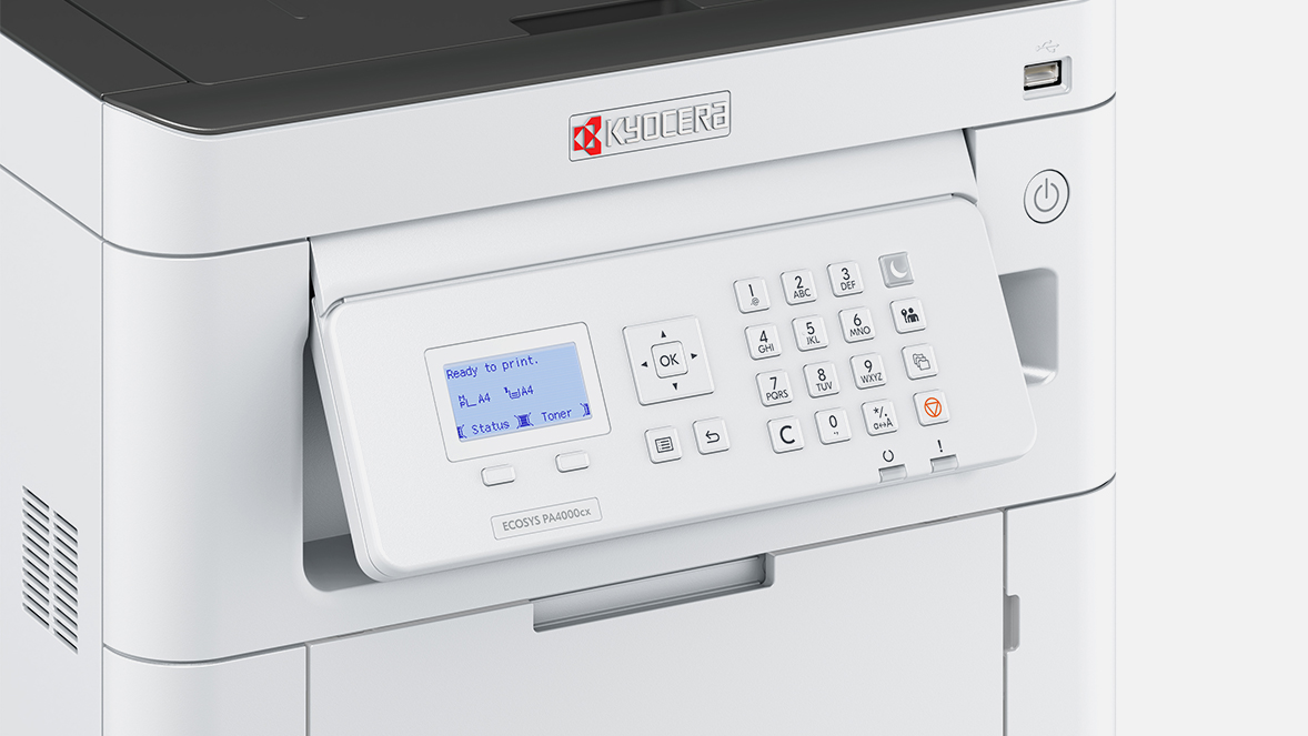Kyocera ECOSYS PA4000cx Цветной лазерный принтер A4 1102Z03NL0 - купить ...